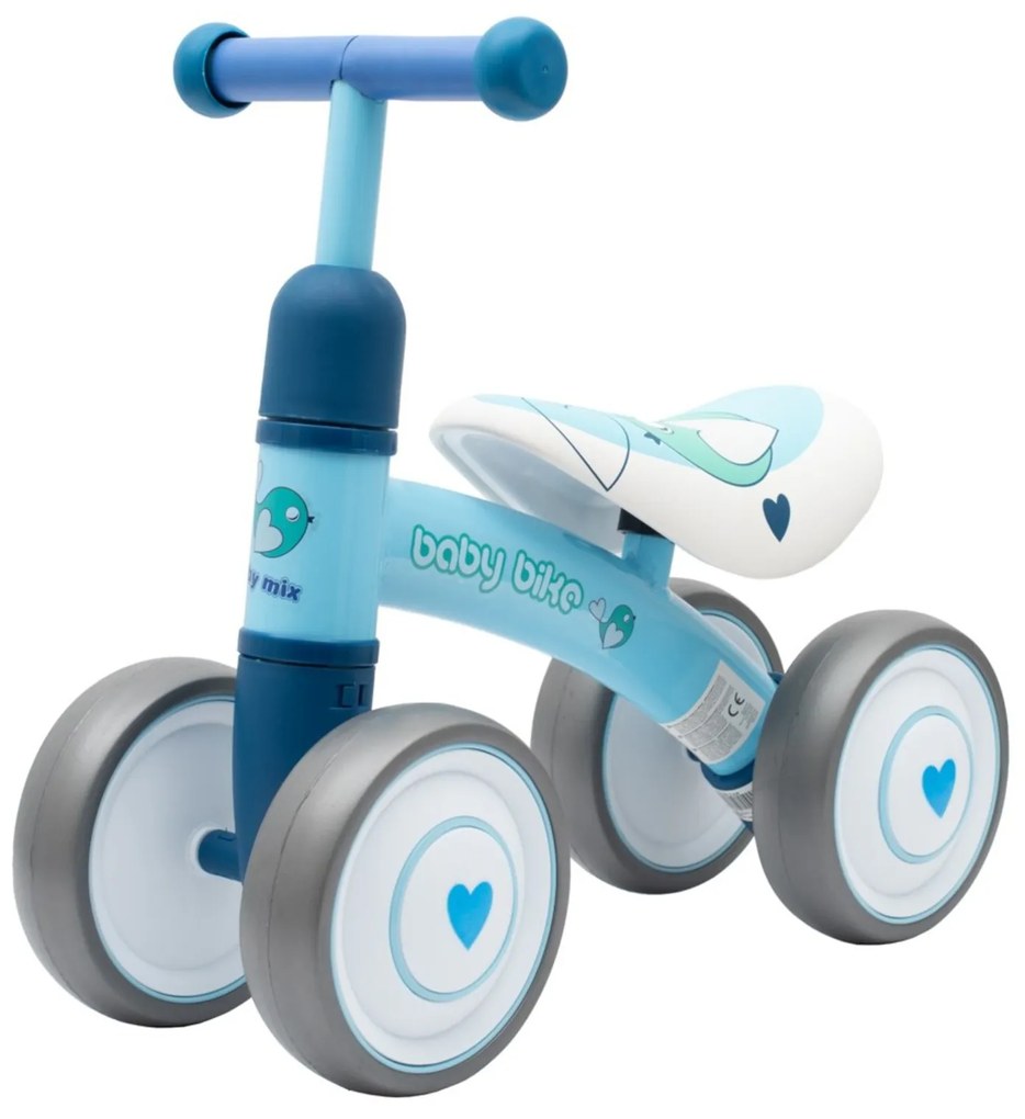 Dětské odrážedlo Baby Mix Baby Bike modré