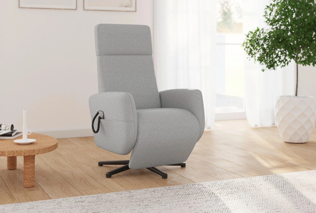 XXXLutz RELAXAČNÍ KŘESLO, textil, světle šedá Sit & More - Online Only křesla & taburety - 0001440161L2