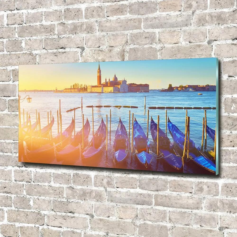 Wallmuralia Fotoobraz na skle Benátky 140x70 cm