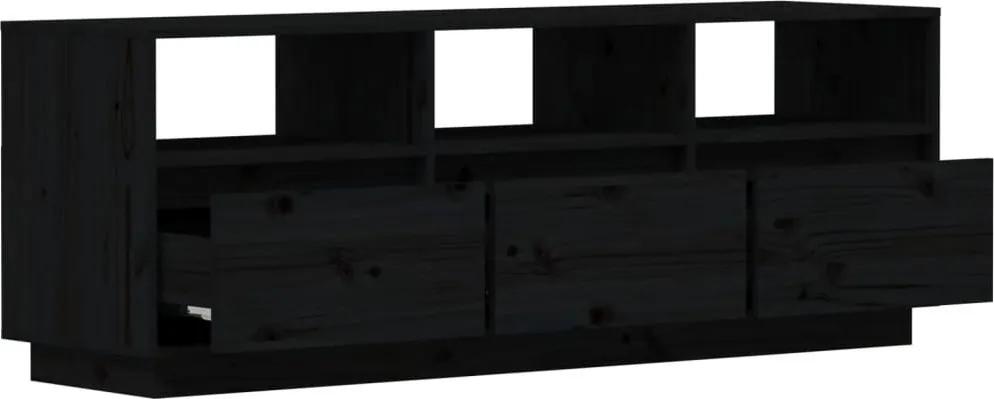 vidaXL TV skříňka 140 x 37 x 50 cm masivní borové dřevo [813434] Barva: medová hnědá