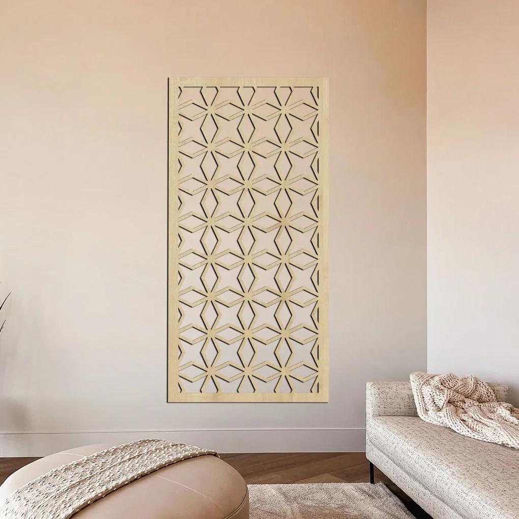 dřevo života Dekorační panel na stěnu STARS Rozměry (cm): 20x40, Barevný vzor: Ořech