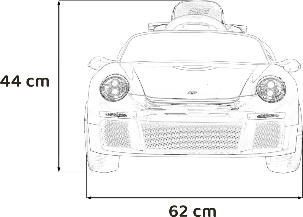 Ramiz Vozidlo RUF CTR3 bílé