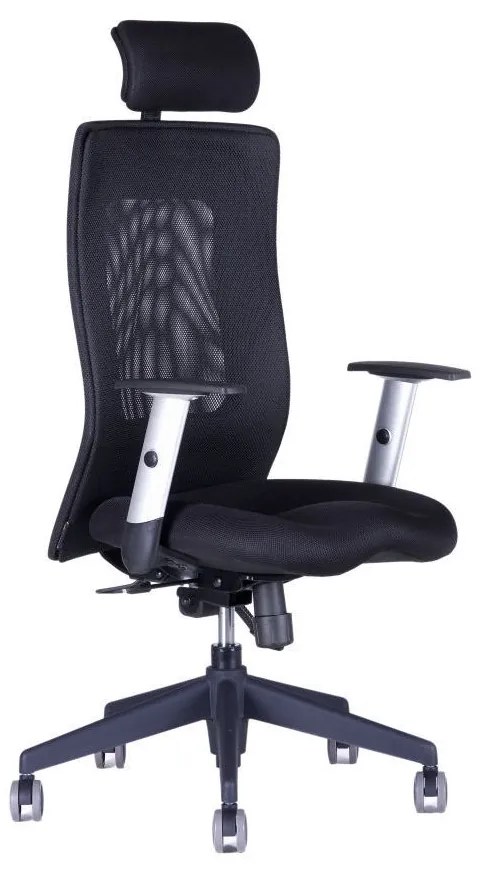 Office Pro Kancelářská židle na kolečkách Office Pro CALYPSO GRAND SP1 – s područkami Černá 1111