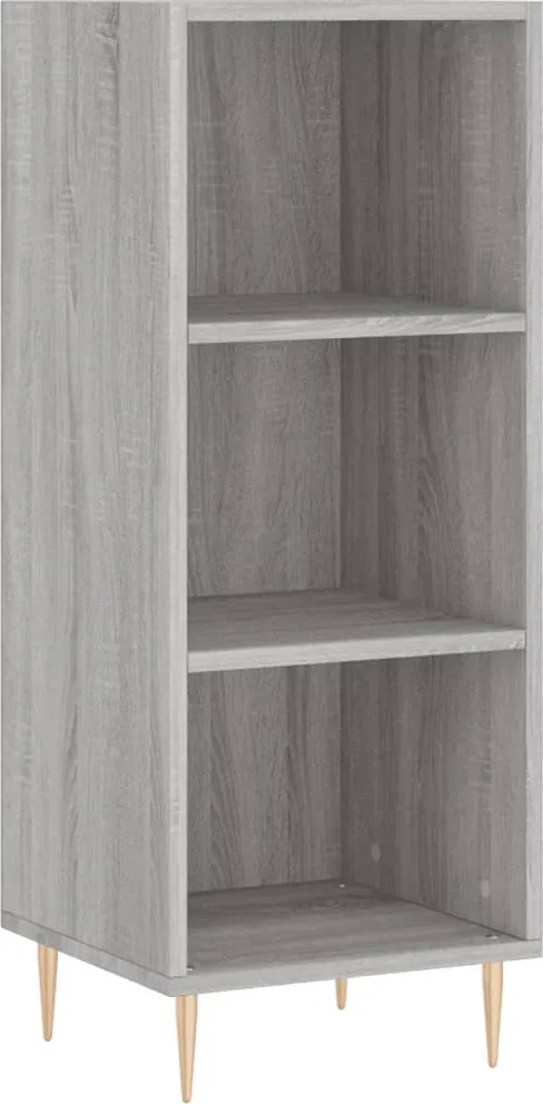 Skříň highboard šedá sonoma 34,5 x 34 x 180 cm kompozitní dřevo 3198975