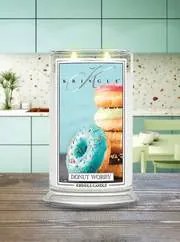 Kringle Candle svíčka Donut Worry (sójový vosk), 623 g