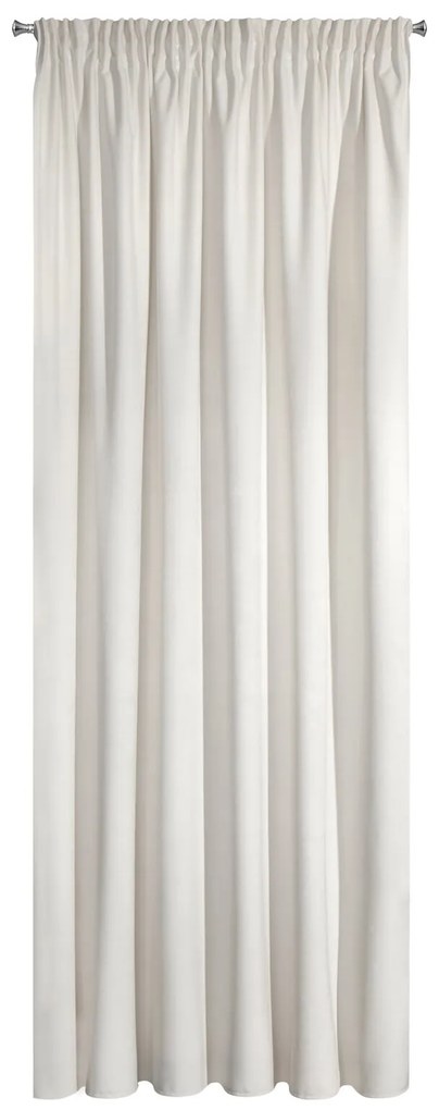 ZATEMŇOVACÍ ZÁVĚS NA PÁSCE RIA 140X270 CM KRÉMOVÁ