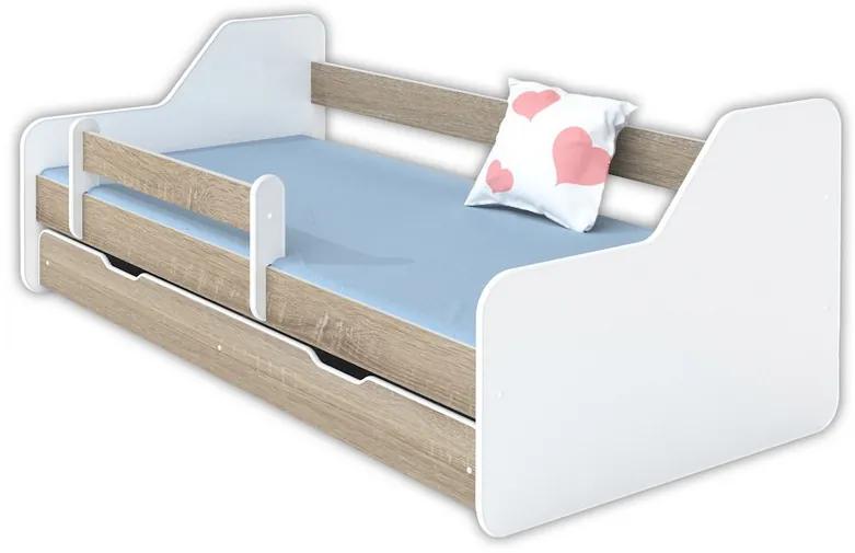 Dětská postel Dione 160x80 dub