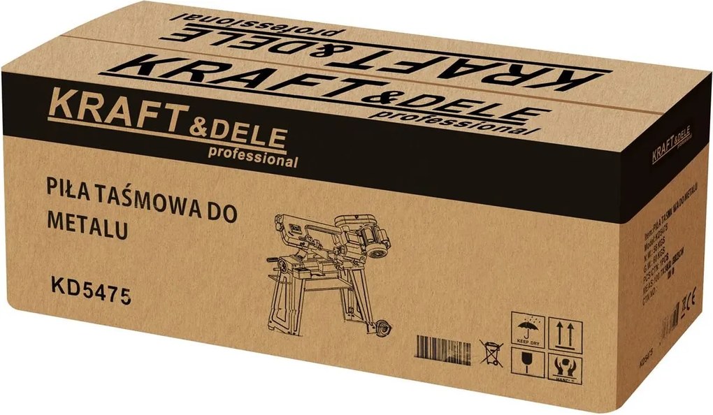 Kraft&Dele Pásová pila na kov KD5475 KD5475