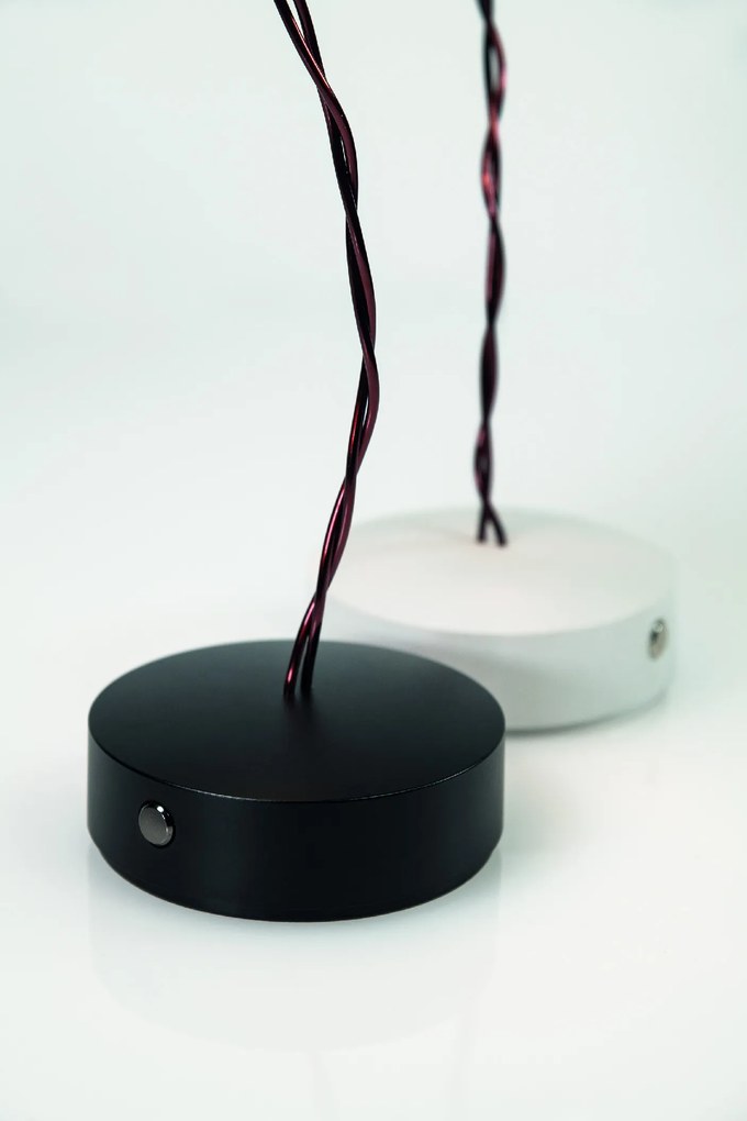 SLAMP LAFT000VLV000BT000EU Lafleur Velvet battery, stolní designová lampička na baterii, 1,3W LED 2700K, výška 26cm