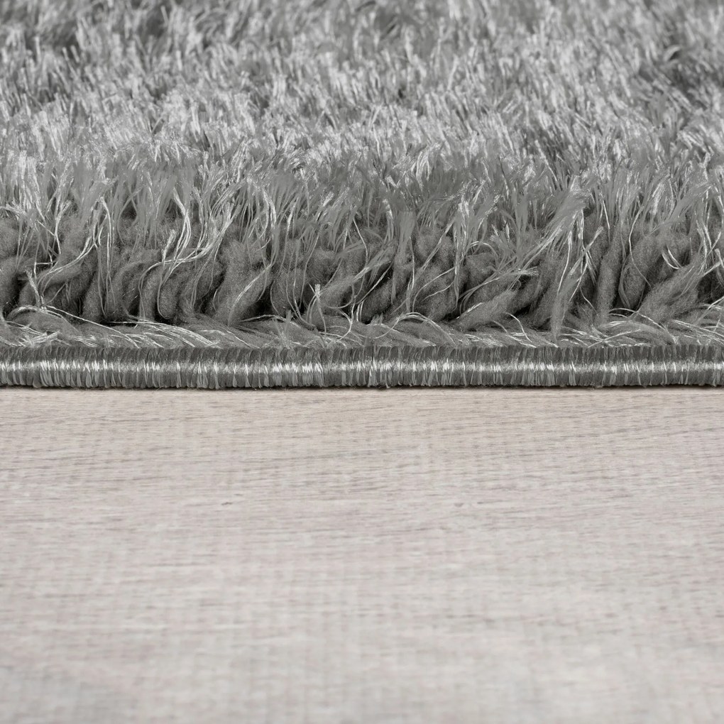 Flair Rugs koberce Kusový koberec Indulgence Velvet Pale Grey - 160x230 cm