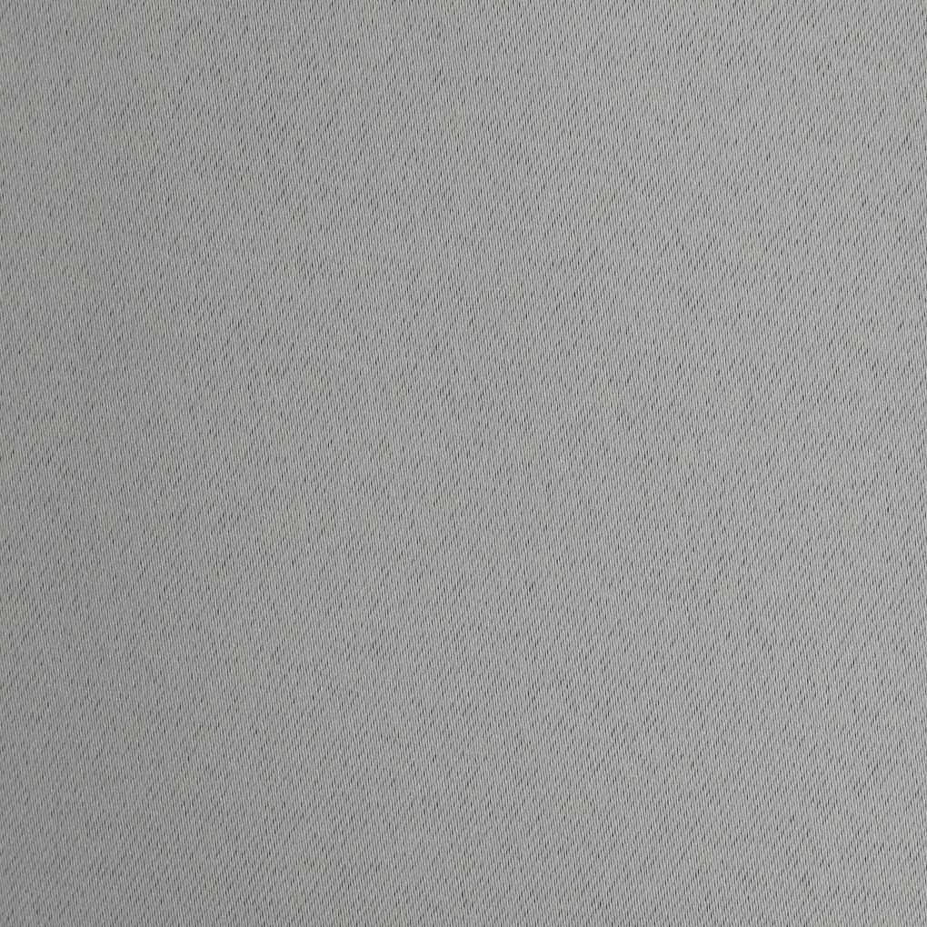 ZATEMŇOVACÍ ZÁVĚS NA KROUŽCÍCH LOGAN 135X250 CM ŠEDÝ