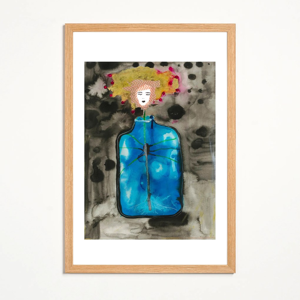 Marascaud | Absurdoflorum Rám: Černý, Velikost: 60 x 40 cm