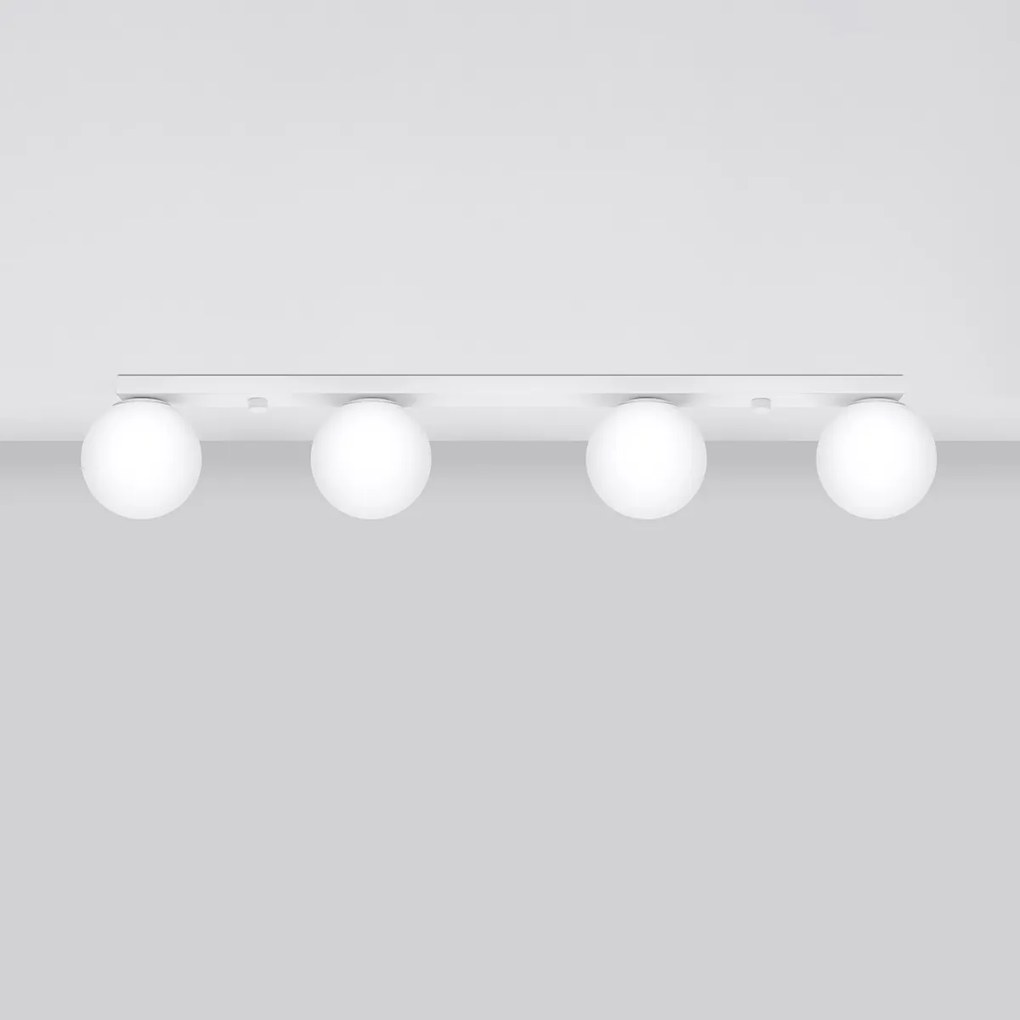 Sollux Lighting Stropní svítidlo YOLI 4 bílé