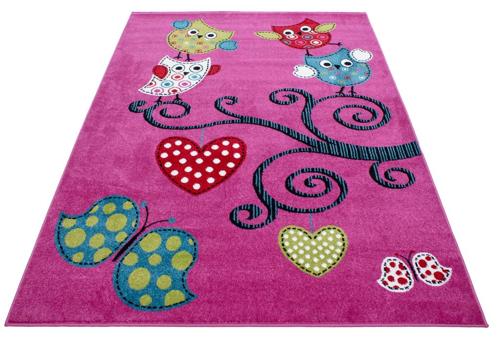 Ayyildiz koberce Dětský kusový koberec Kids 420 lila - 120x170 cm