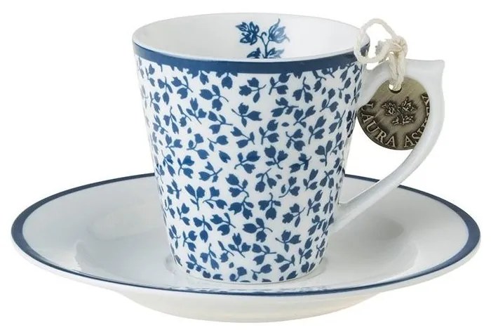 Šálek na espresso Floris 90ml 4-set sada, Laura Ashley UK
