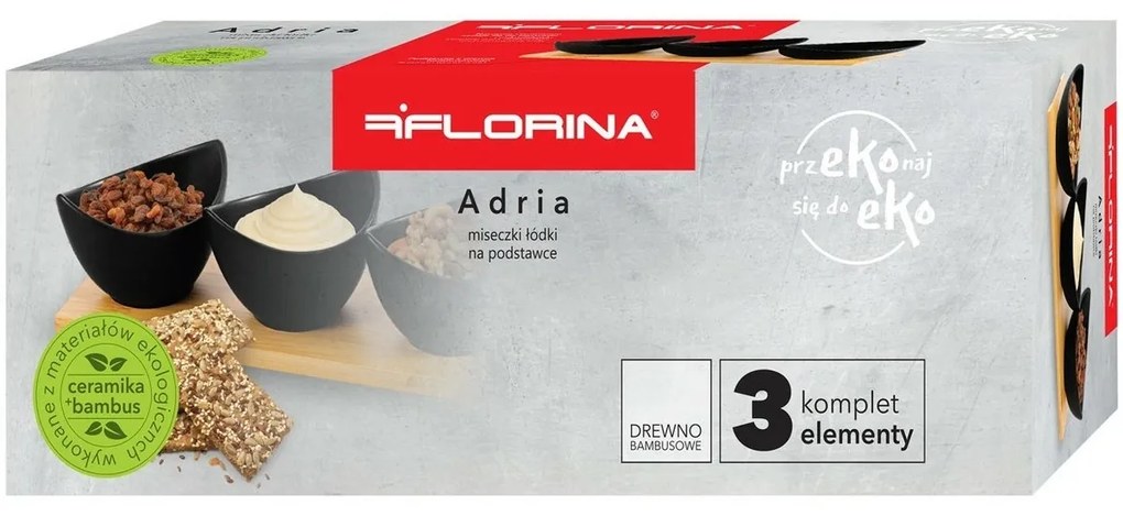 Florina Servírovací sada Adria, černá