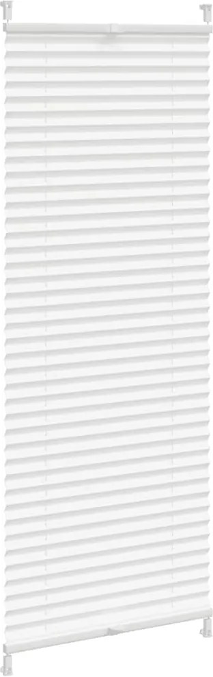 Plisovaná roleta 40 x 125 cm, bílá, skládaná 240586