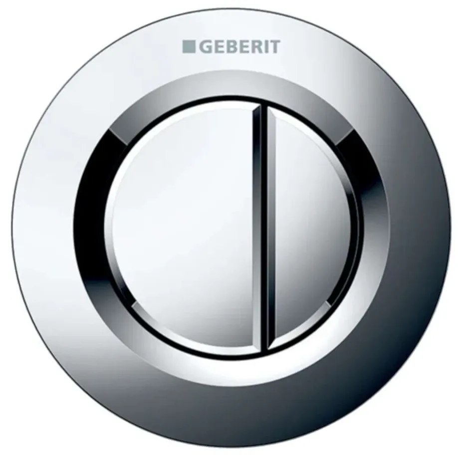 Geberit - Oddálené ovládání splachování typ 01, lesklý chrom 116.043.21.1