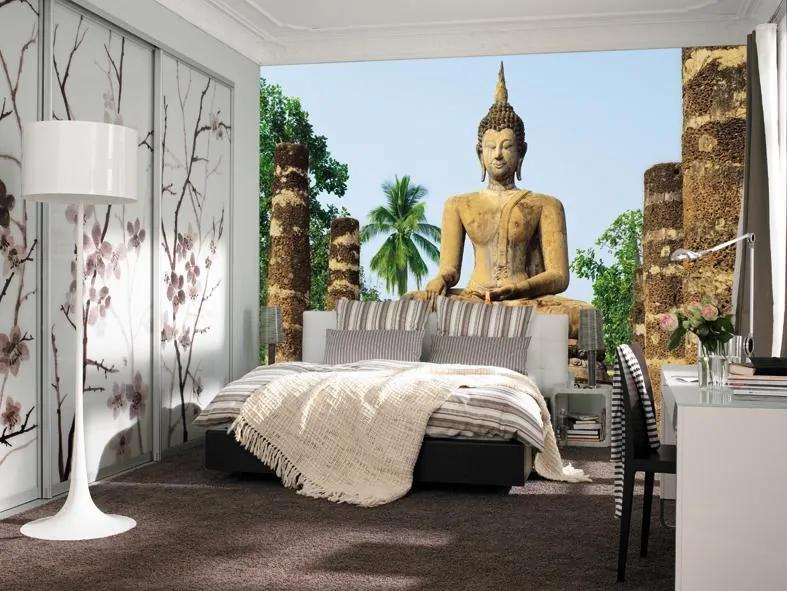 Wizard + Genius Papírová obrazová fototapeta Buddha, osmidílná, 8D ID 287, 366x254cm, skladem poslední 1ks