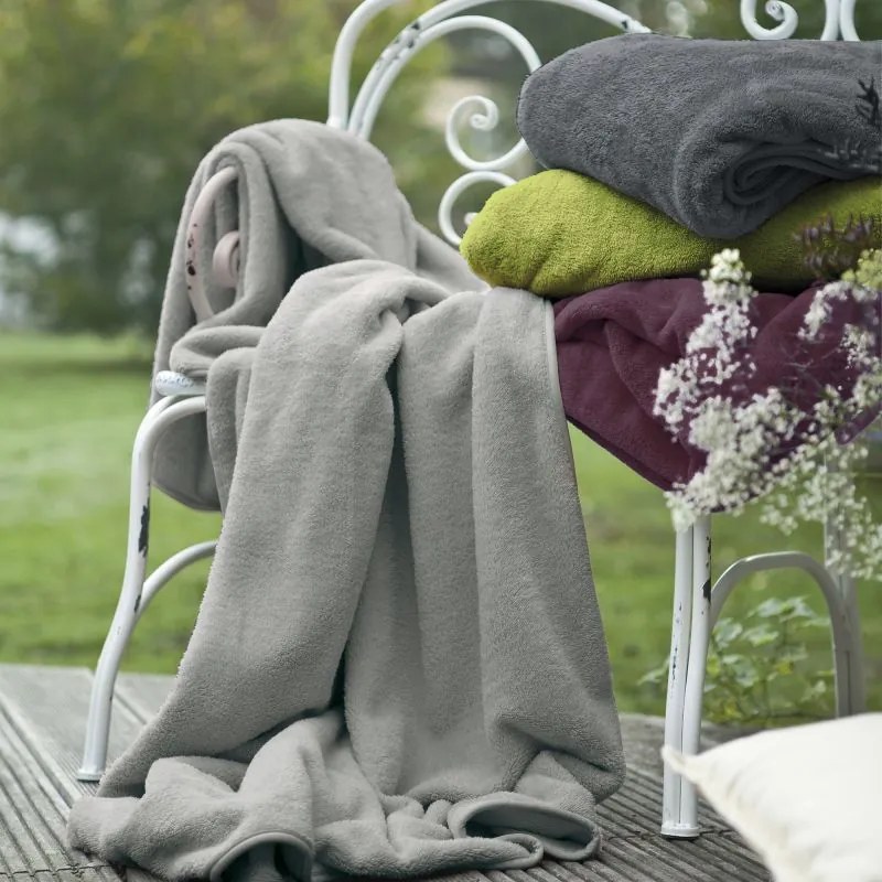 Ibena Jacquard deka Olbia tmavě šedá