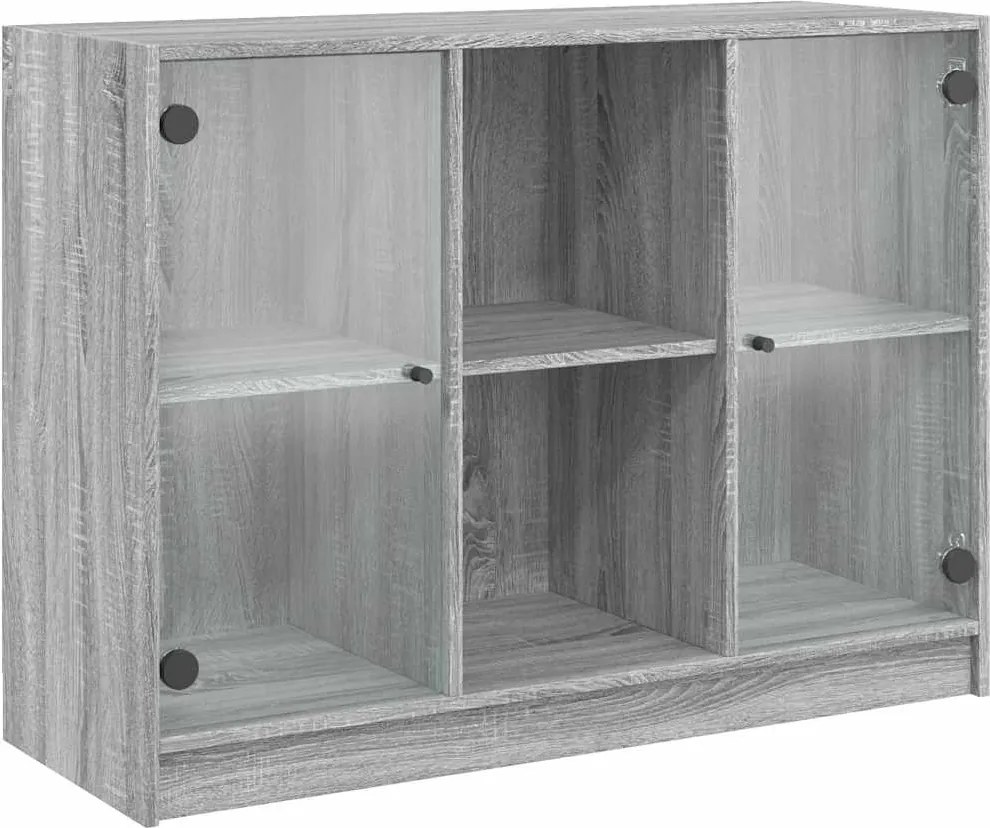 Příborník šedý sonoma 102 x 37 x 75,5 cm kompozitní dřevo 3295876