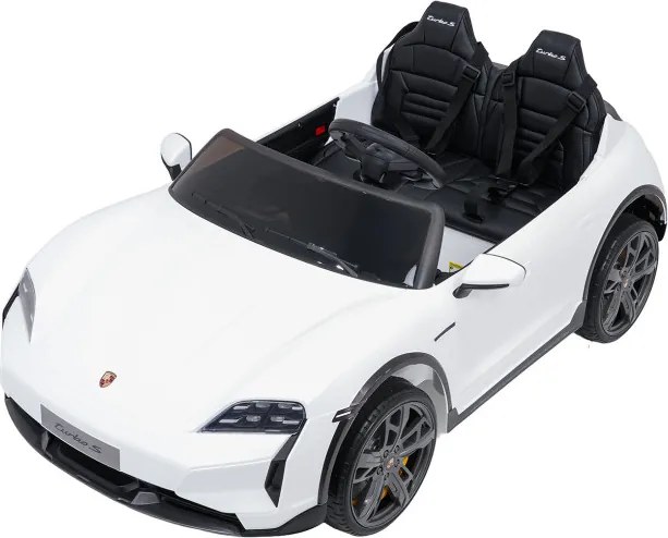 Elektrické autíčko Porsche Taycan Turbo S bílé