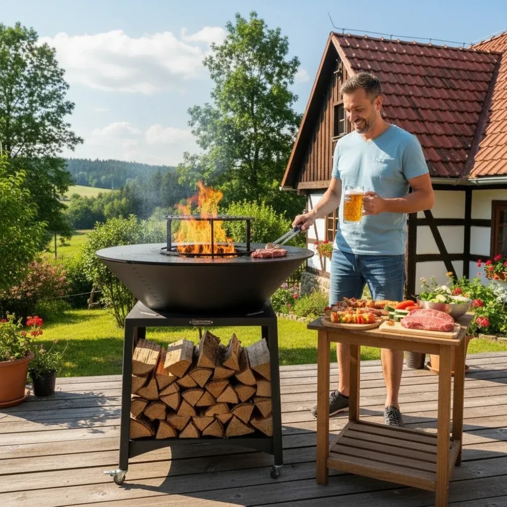 PRO-TERMO Grilovací ohniště FIESTA FE-FE 100 - černé
