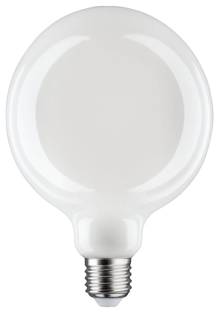Paulmann 28626 LED opálová žárovka, 6W LED 2700K E27 stmívatelná, výška 17,3cm
