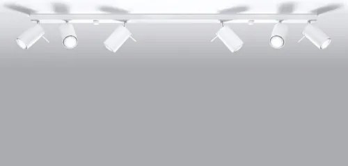 Bodové svítidlo SOLLUX Ring 6l GU10 6x40W bez zdroje SL.0333 bílá
