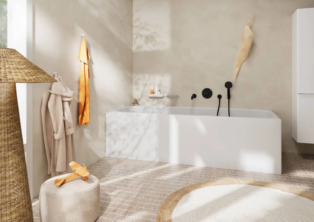 Hansgrohe Tecturis S, vanový výtok, černá matná, HAN-73411670