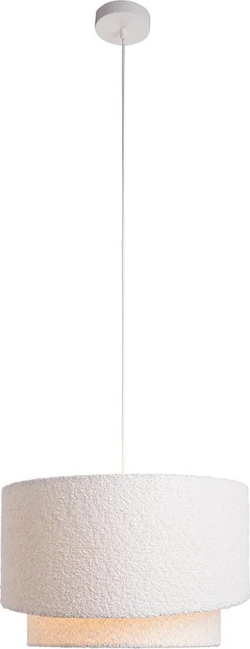 FONISSI Závěsná lampa buklé - bílá