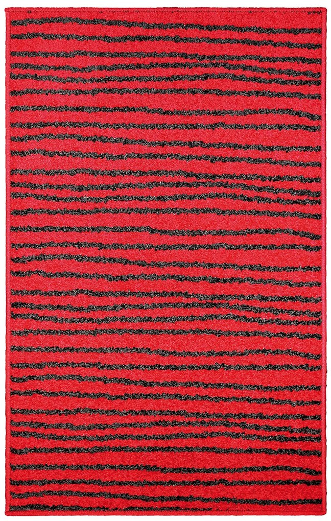 Oriental Weavers, Kusový koberec Lotto 562 FM6 O, 133x190, červená, chodba / předsíň