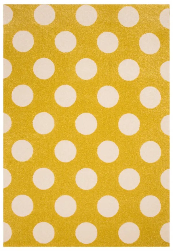 Hans Home | Dětský kusový koberec Vini 103035 Yellow Creme 120x170 cm