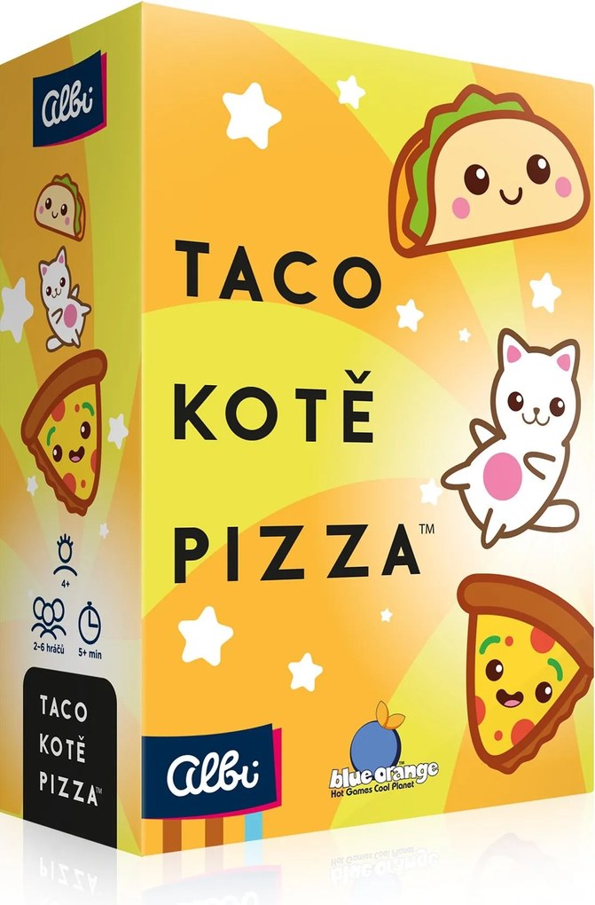 Karetní hra taco, kotě, pizza