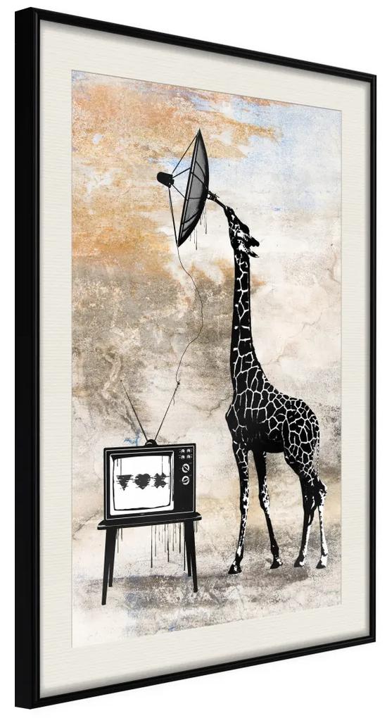 Plakát Televizní žirafa
