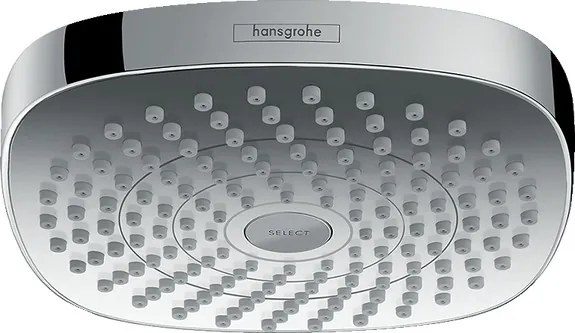 Hansgrohe Croma Select E, hlavová sprcha 180 2jet, chromová, HAN-26524000