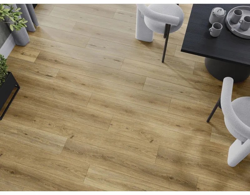 Mexen Sanford, vinylová podlaha 1240x182 mm SPC 6,5 mm, IXPE 1,5 mm, 4stranná V-drážka, dub, F1059-1240-182-505-4V1-01