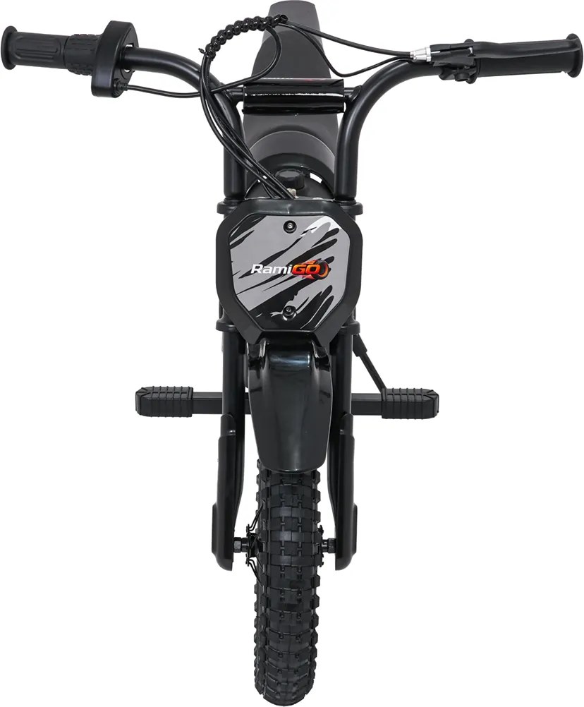 Ramiz Dětská elektrická motorka SHARK černá