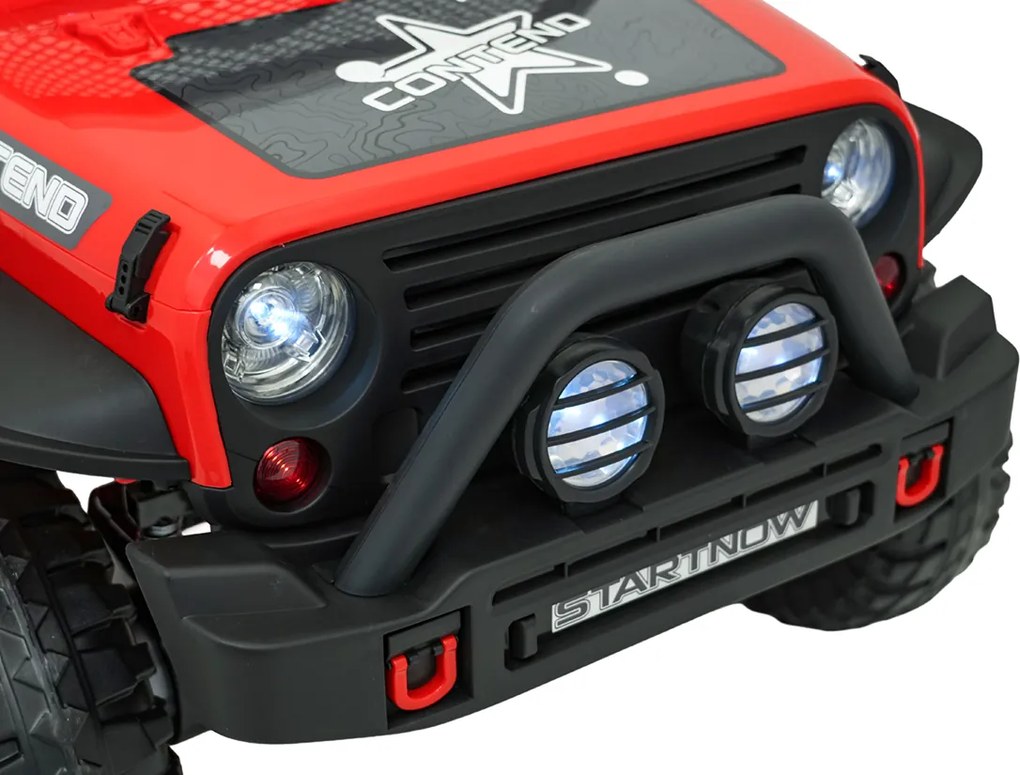 Ramiz Auto Jeep BEAST 4x4 červené