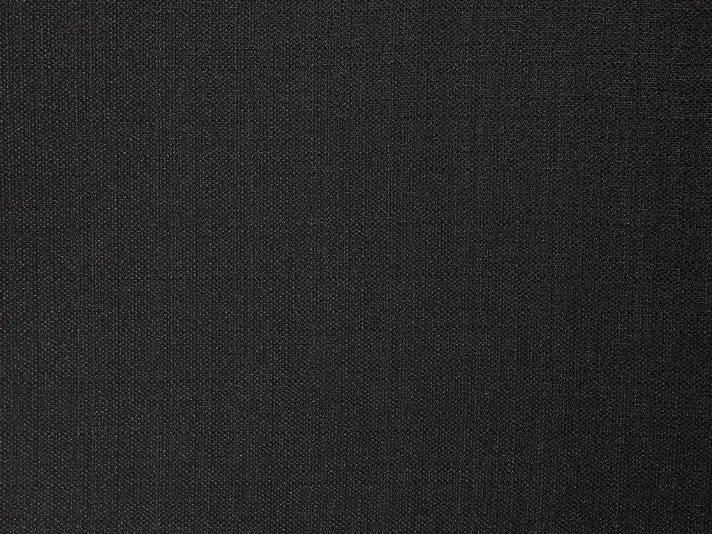 Čalouněná černá postel 160x200 cm COLMAR Beliani