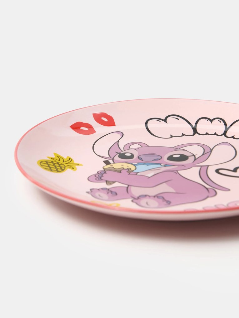 Sinsay - Keramický talíř Lilo & Stitch - vícebarevná