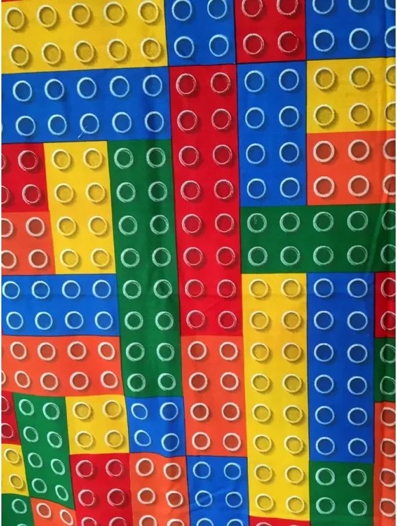 TipTrade s.r.o. Dětské povlečení Stavebnicové kostky 140x200 + 70x90