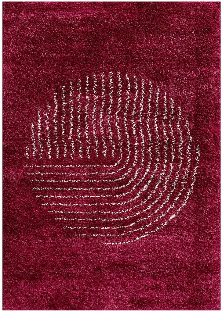 Koberec Royal deep magenta/cream 120x170 cm