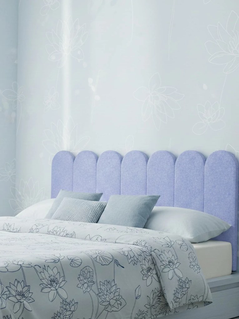 Sinsay - Filcové stěnové panely 5 pack - modrá