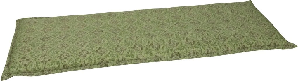 Go-De Textil Gartenauflage Raute (podsedák na lavici, 3 místa k sezení, zelená)