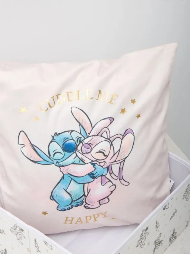 Sinsay - Povlak na polštář Stitch - krémová