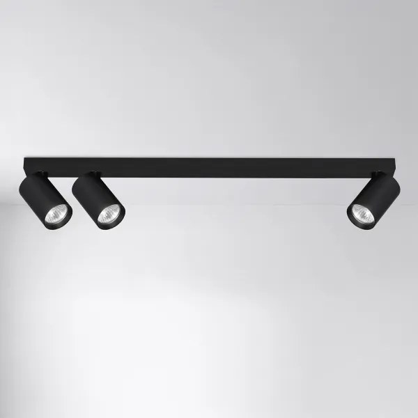 Brilagi - Bodové svítidlo SELE LONG 3xGU10/30W/230V černá