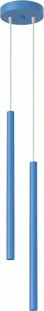 Sollux Lighting Závěsné svítidlo PASTELO 2 azurové