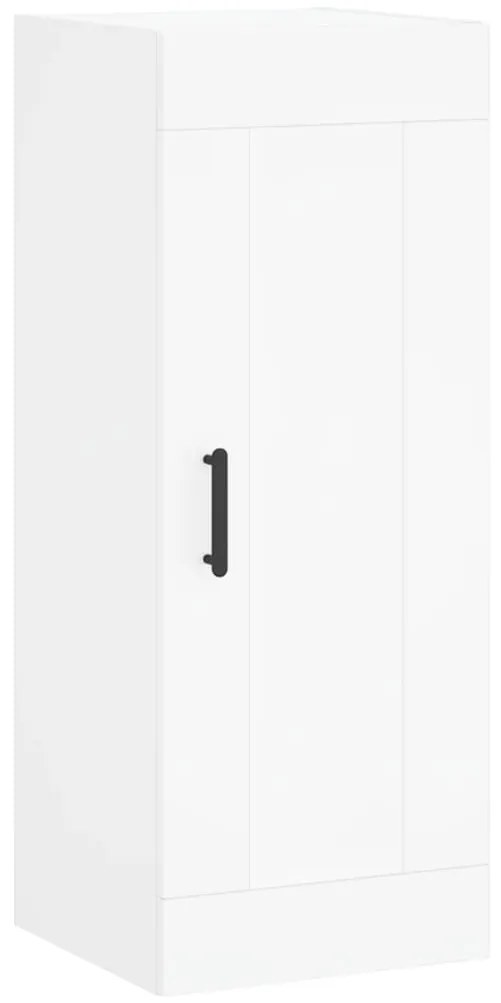 Skříň highboard bílá 34,5 x 34 x 180 cm kompozitní dřevo,  3200393