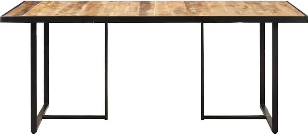 Jídelní stůl 160 cm hrubé mangovníkové dřevo 320693